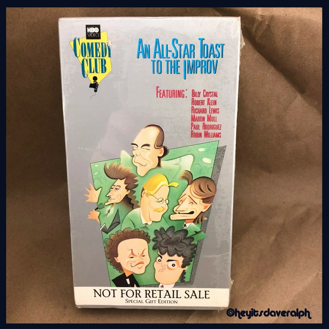 An All-star Toast to the Improv Robin Williams Billy Crystal - Etsy