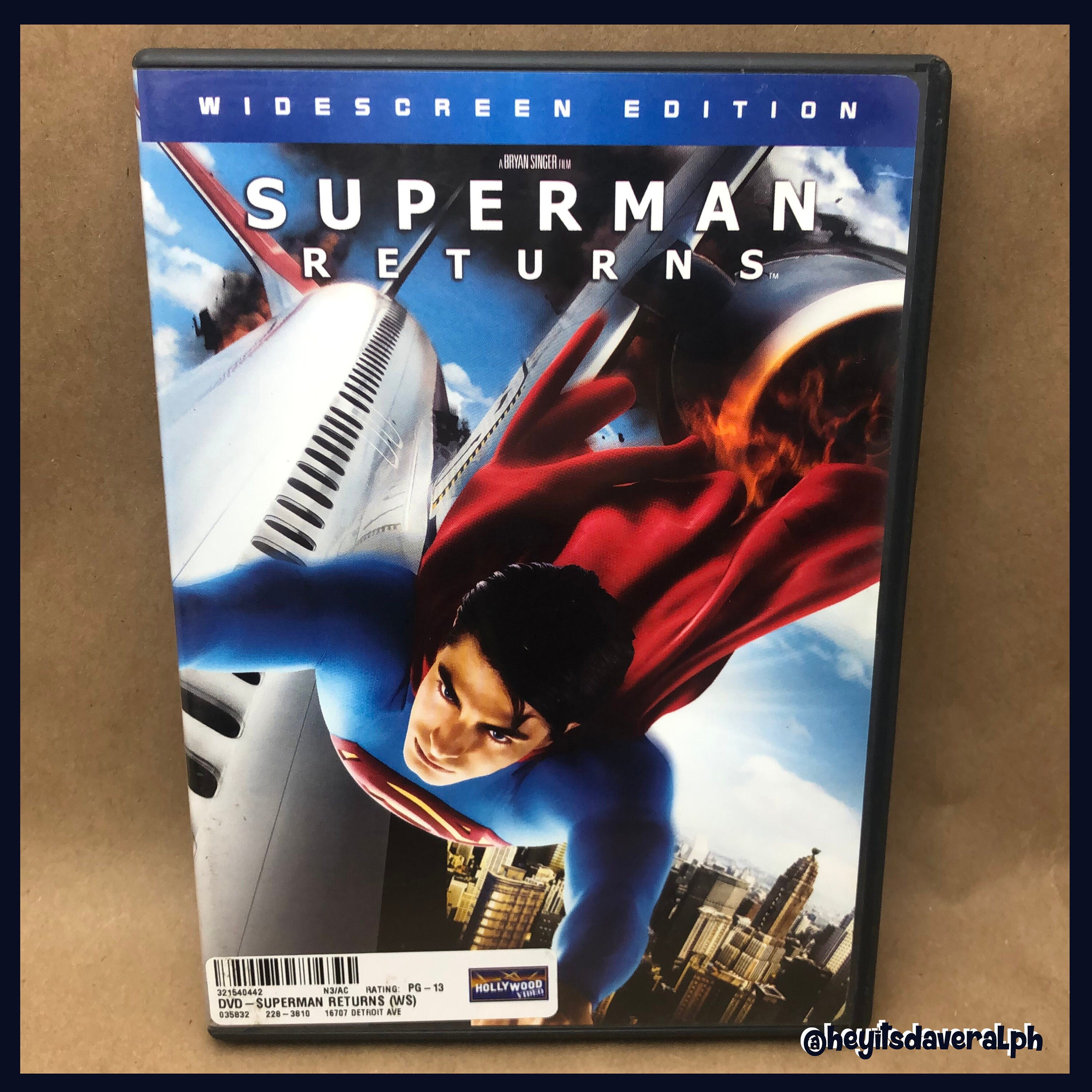 Superman Returns Dvd Cover