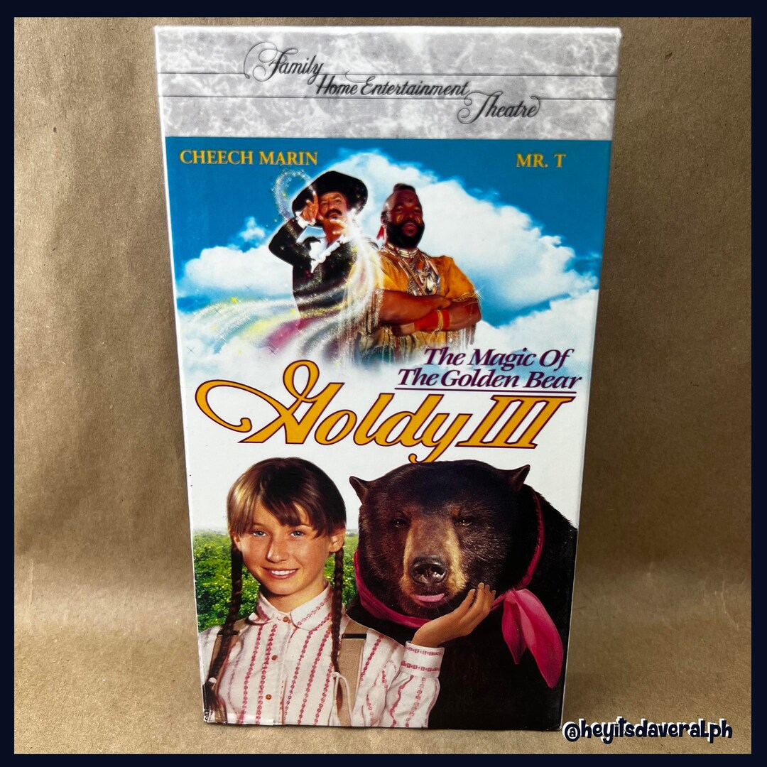 Goldy 3: the Magic of the Golden Bear VHS OOP - Etsy Canada
