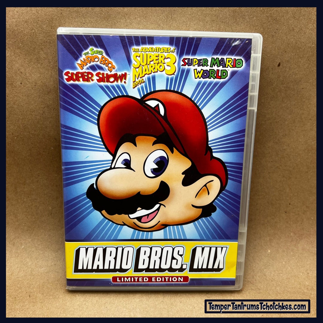 The Super Mario Bros Mix DVD - Etsy
