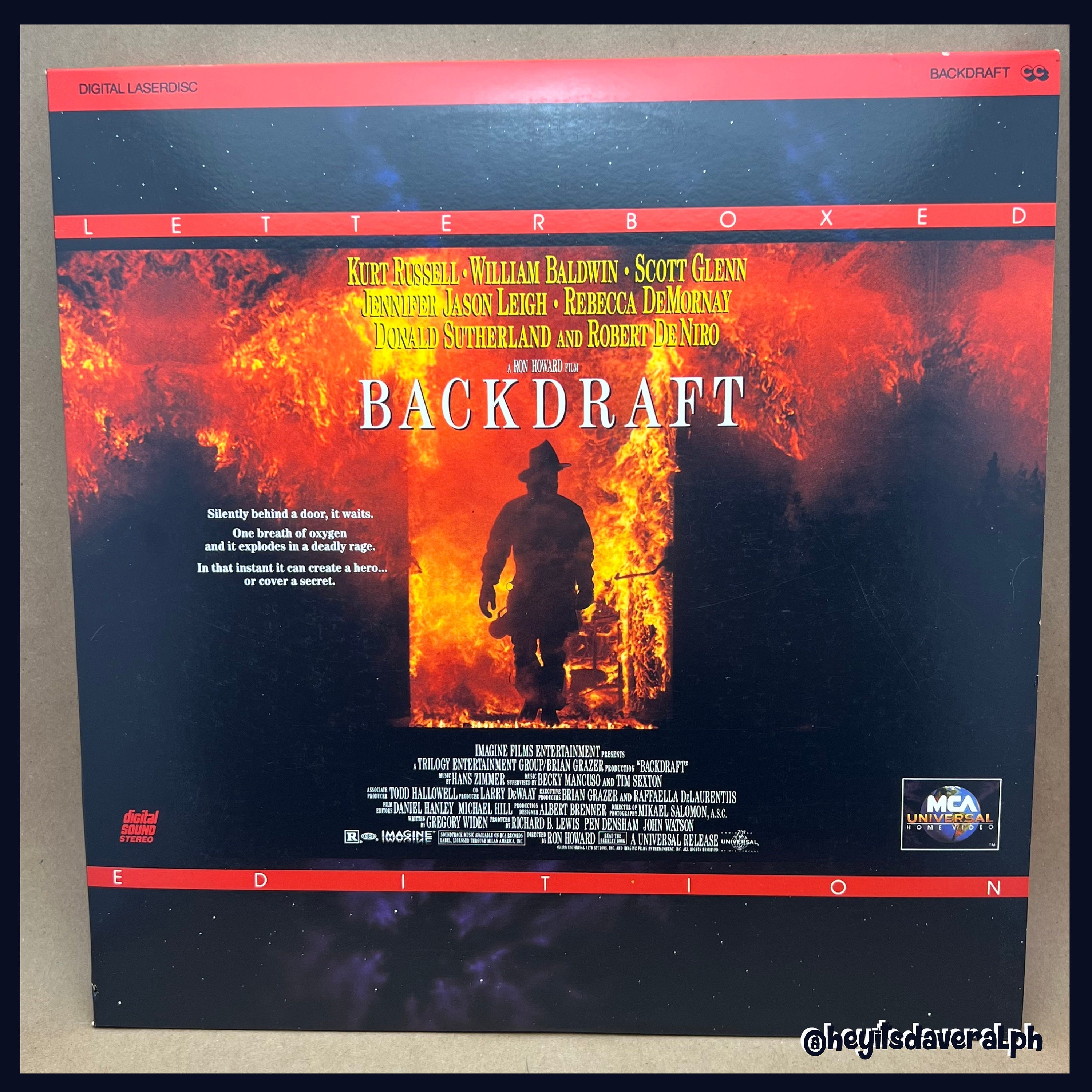 Backdraft Movie Poster
