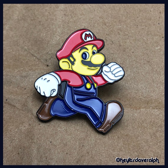 Super Mario Enamel Pin Etsy