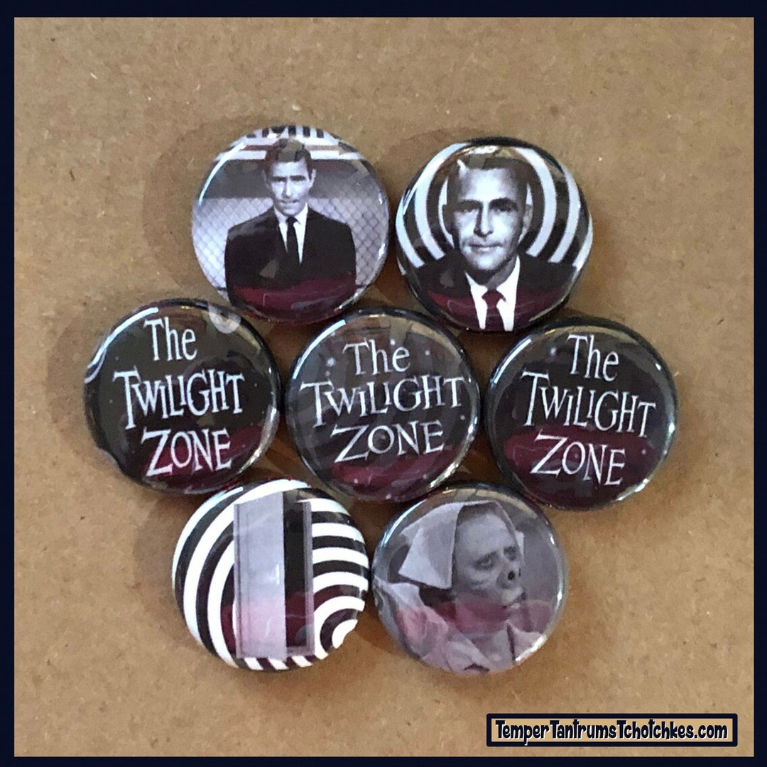 Twilight Zone Set 1 Buttons - Etsy