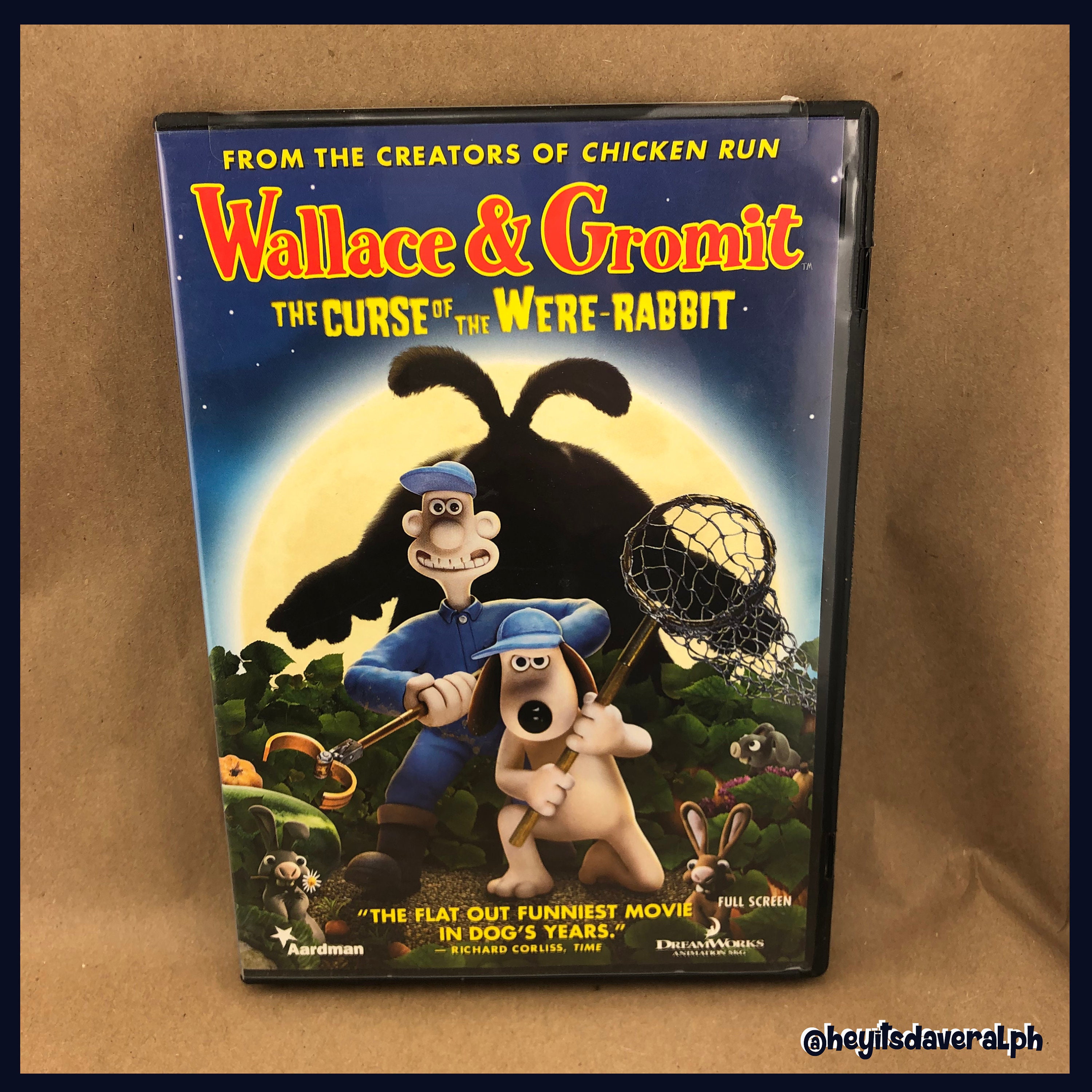 Wallace Gromit The Curse Of The Were Rabbit DVD