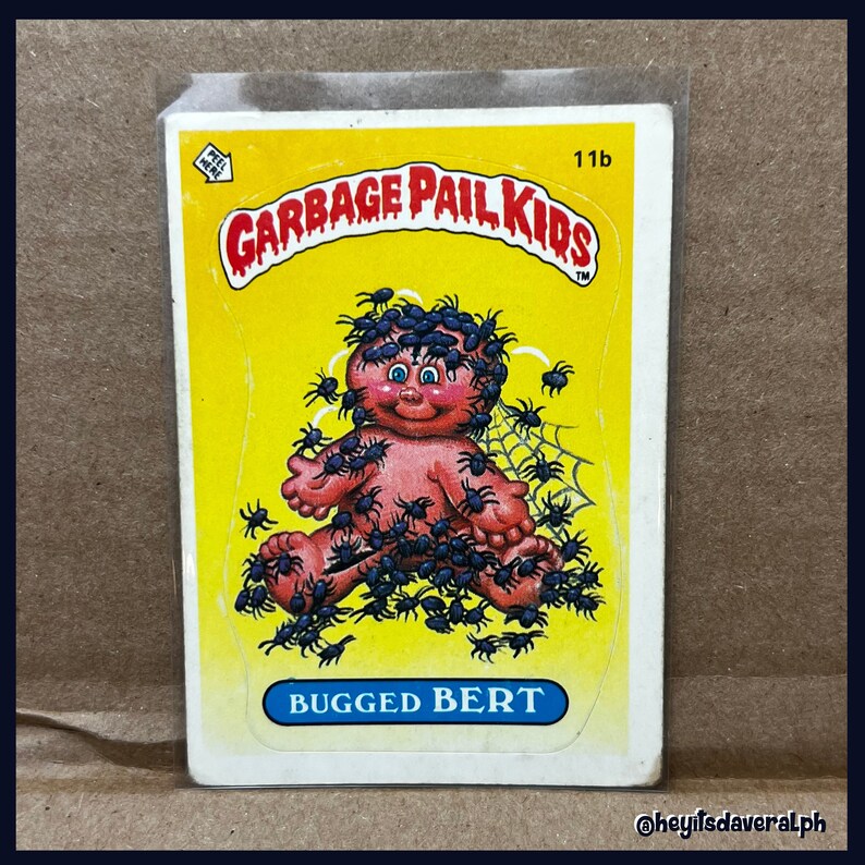 Garbage Pail Kids GPK Series 1 Card 11B 1985 - Etsy