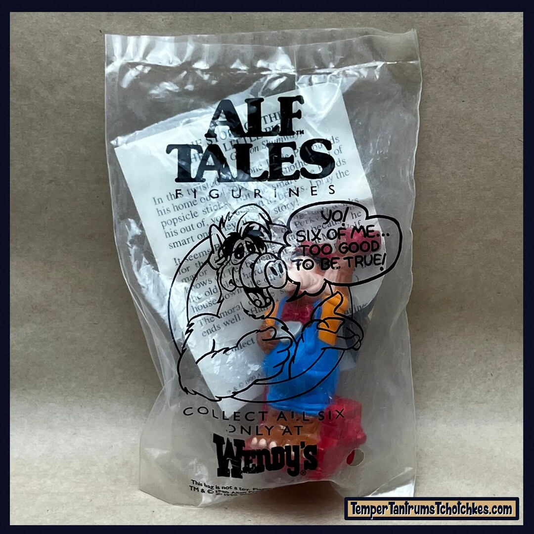 ALF Tales Figure 3 Little Pigs Wendy's Kid's Meal - Etsy