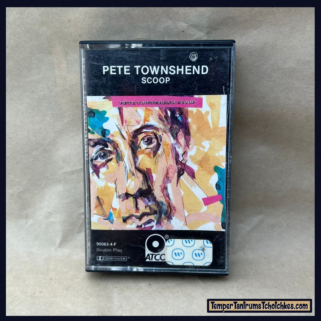 Pete Townshend cassette Tape Scoop - Etsy