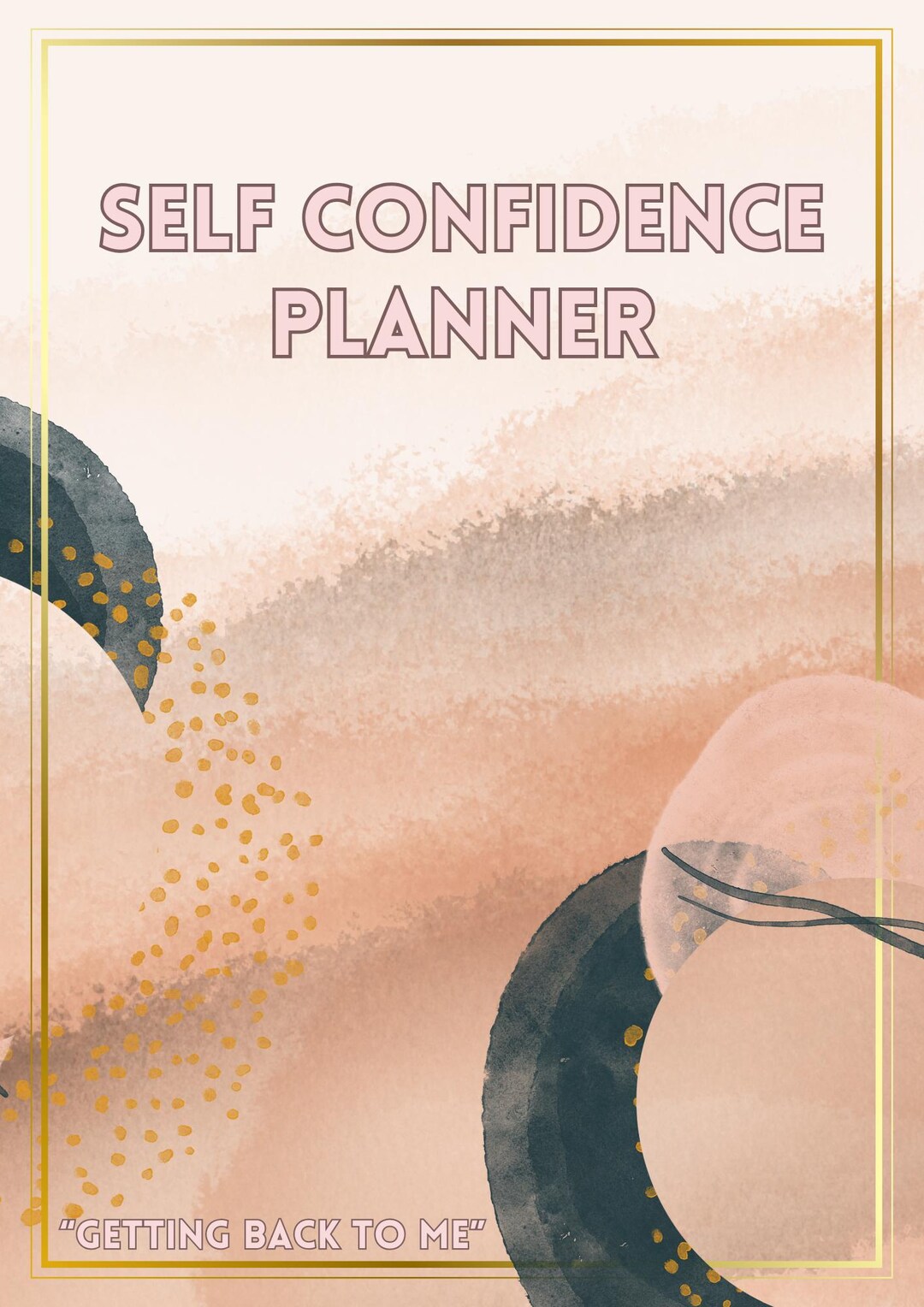 Digital Self-confidence Planner • Instant Download • Self-love ...