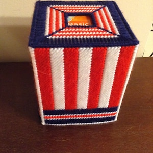 Patriotic Tissue Box Cover - Etsy