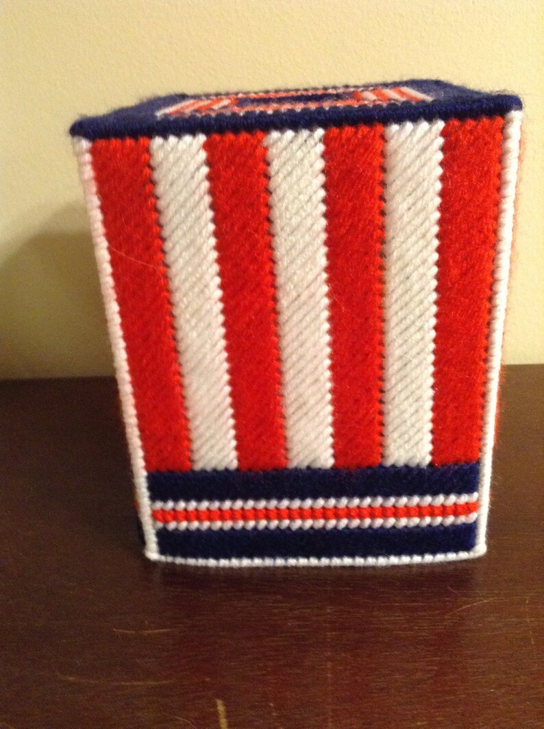 Patriotic Tissue Box Cover - Etsy