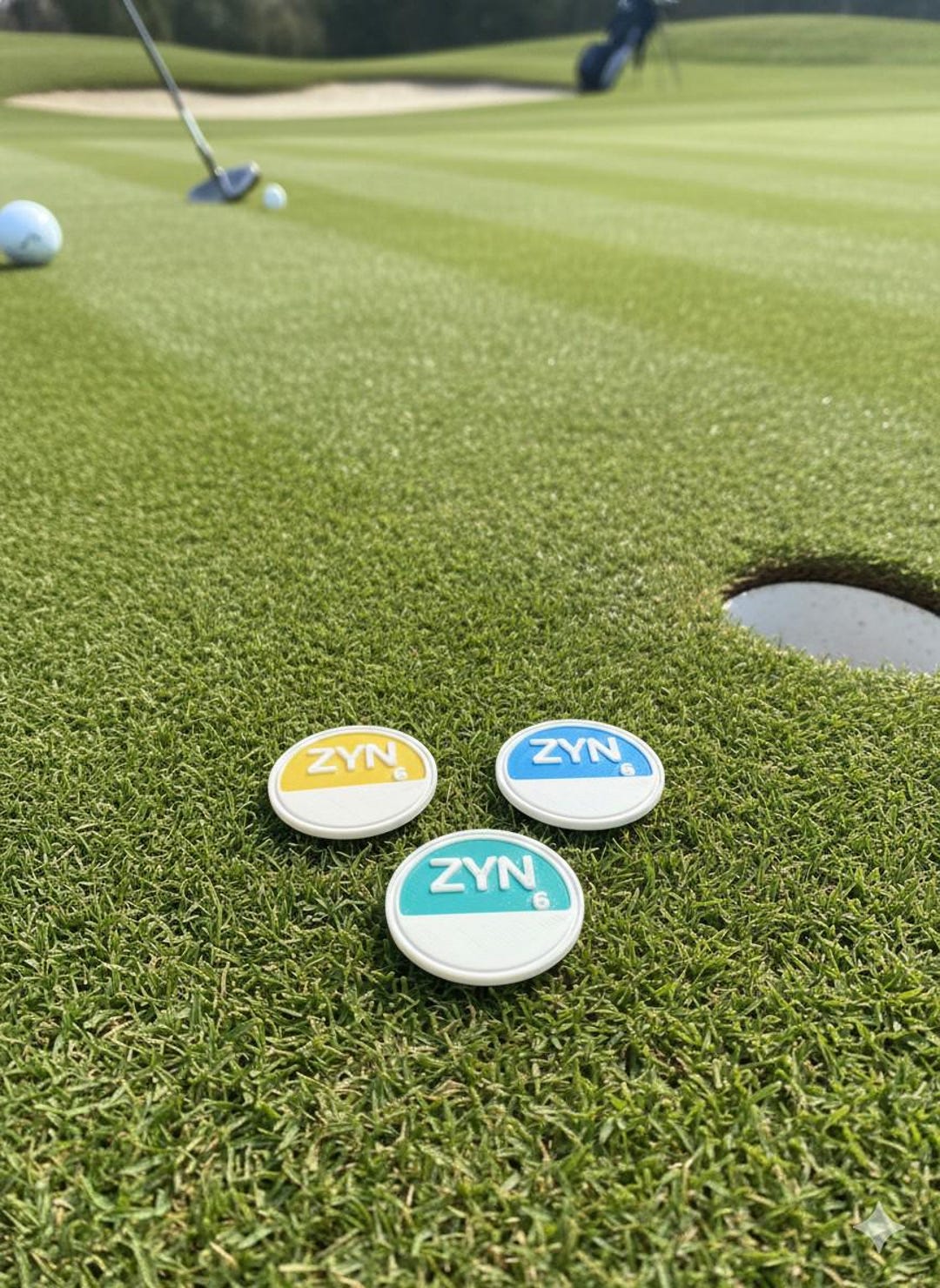 ZYN Golf Ball Marker (2 Pack) - Etsy