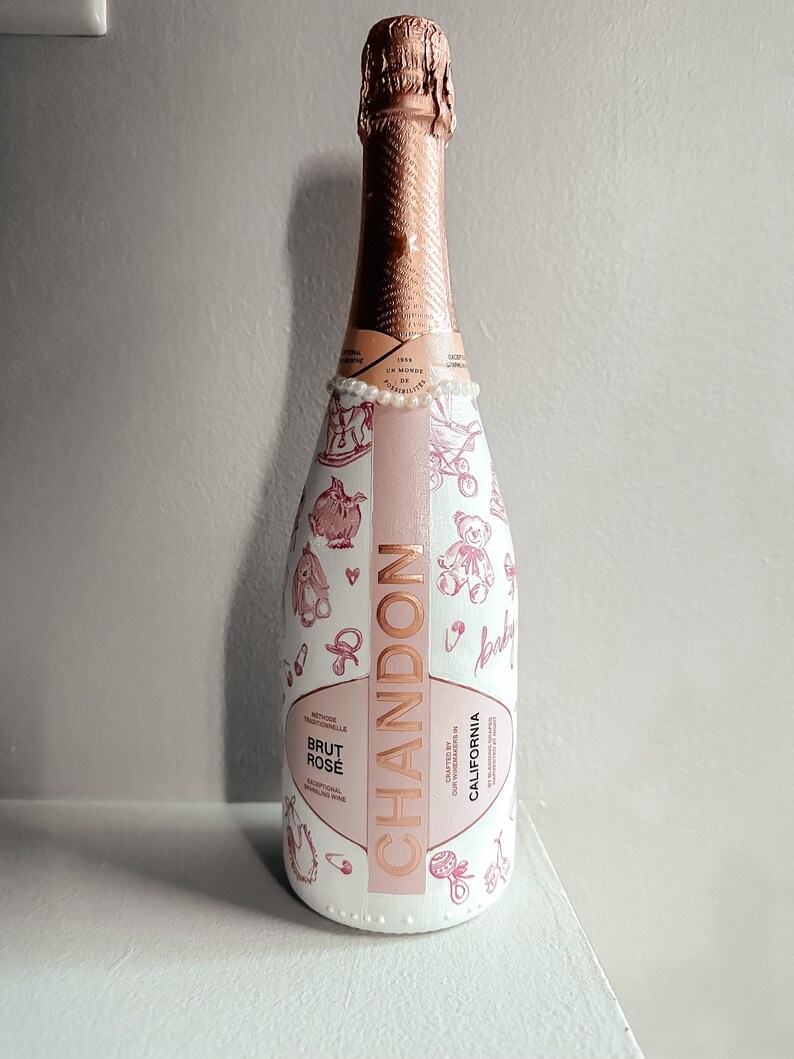 Custom Crafted Champagne Bottles: Celebrations & Birthdays - Etsy