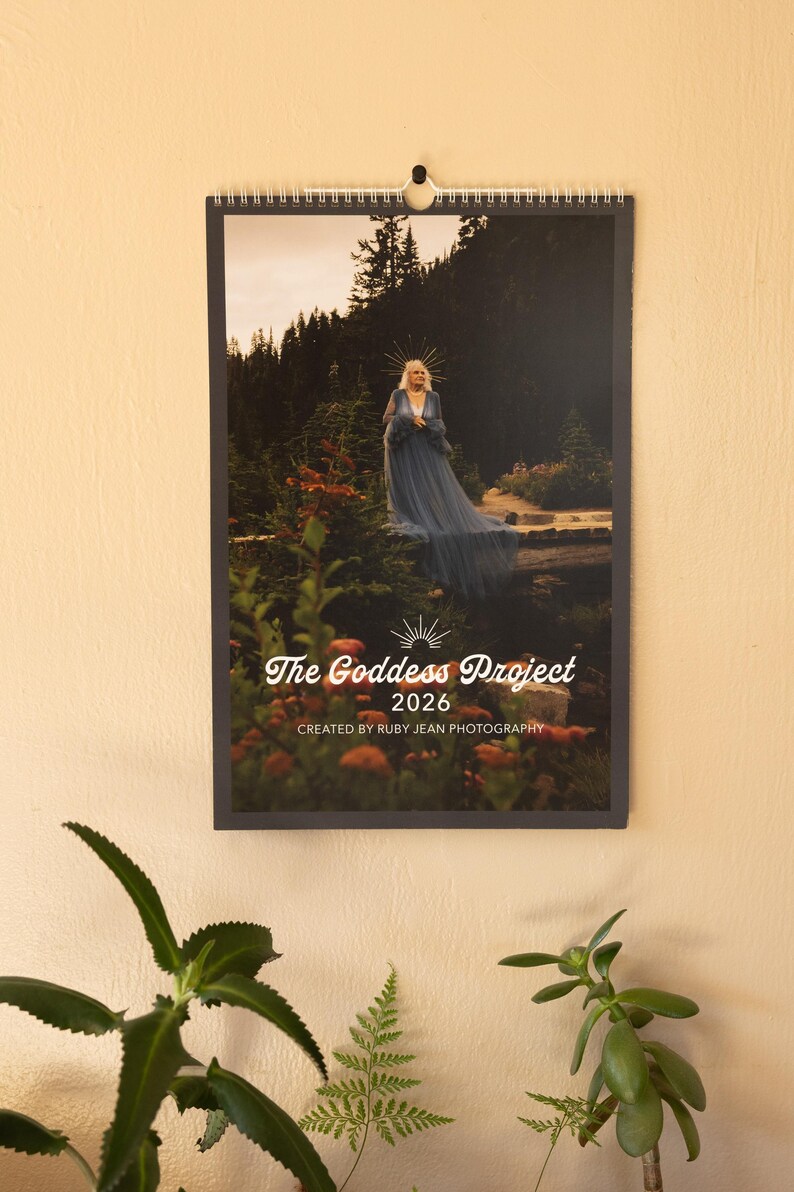 2026 Goddess Wall Calendar - Etsy
