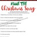 Instant Download Christmas Game, Name the Christmas Song Game ...
