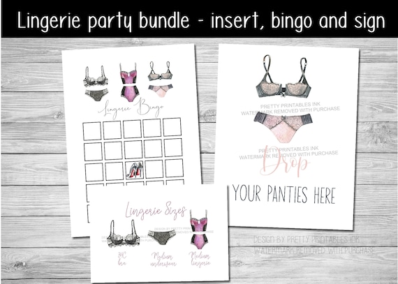 invitations-black-lingerie-size-card-lingerie-size-insert-bride-s