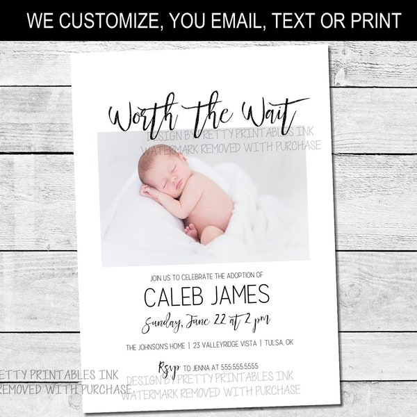 Adoption Shower Invitation - Etsy