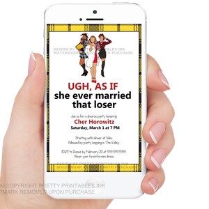 Divorce Party Invitation Breakup Party Invitation Clueless - Etsy