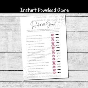 Engagement Party Game | Who Knows the Couple Best Game | Bride or Groom ...