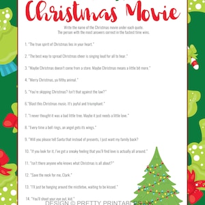 Printable Christmas Games Bundle, Instant Download Christmas Games ...