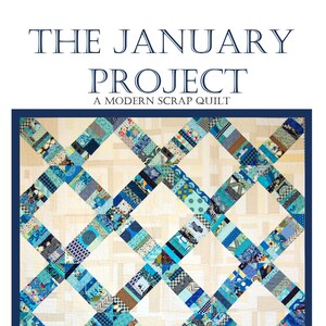 PDF Version Only the January Project Quilt Pattern - Etsy