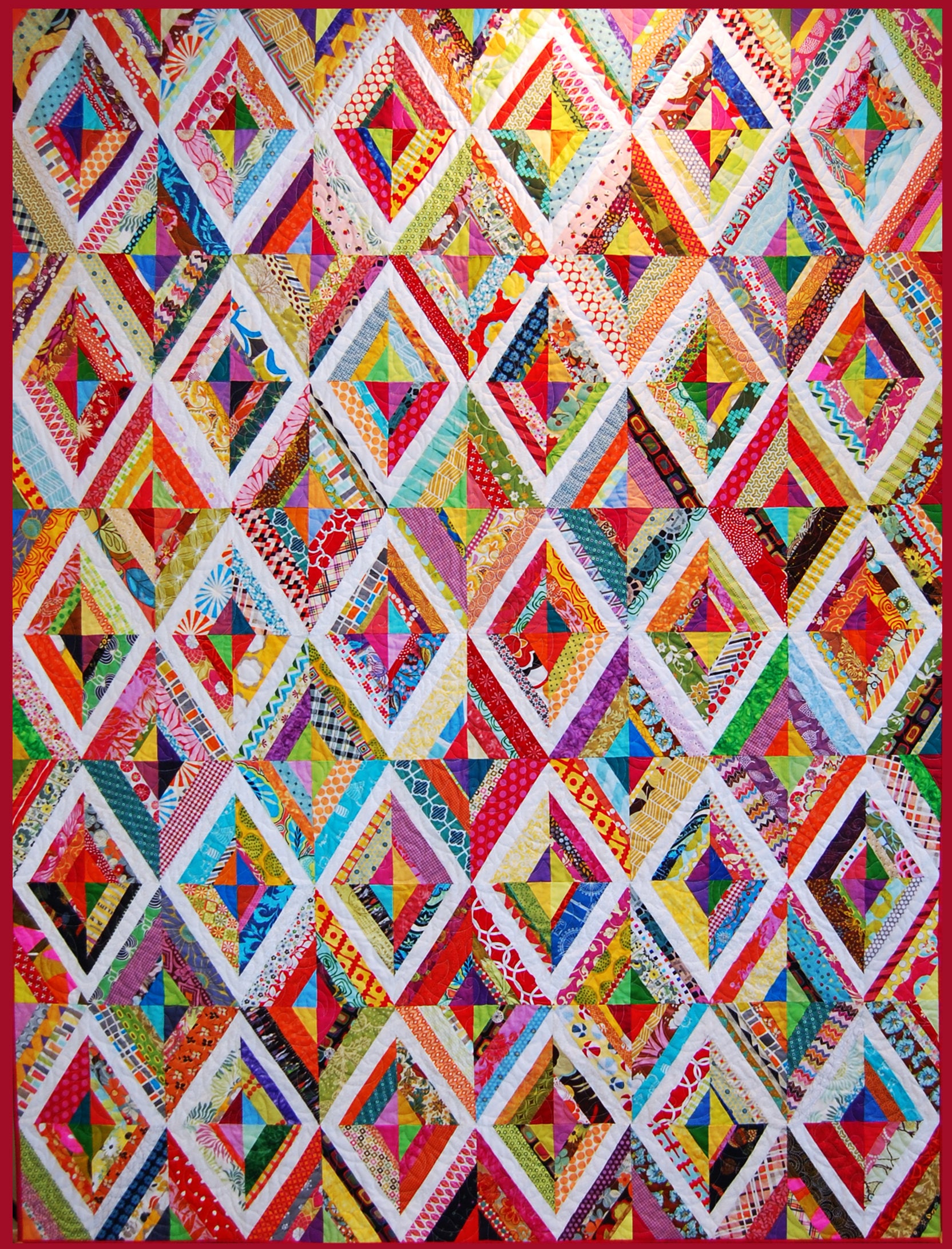 PDF Version Only Diamonds on a String Quilt Pattern - Etsy