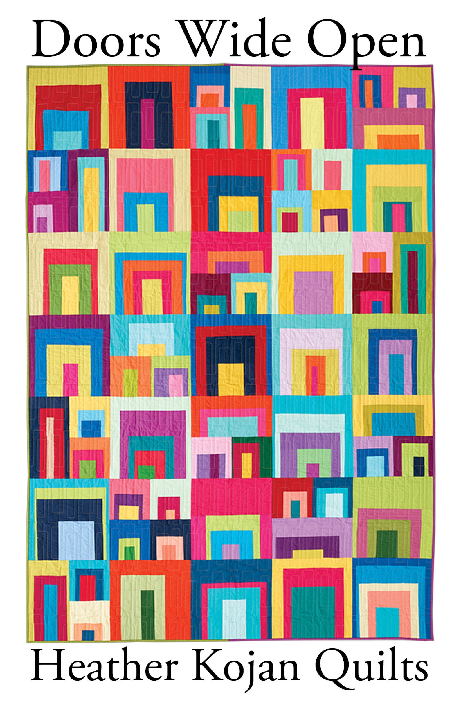 PDF Version Only Doors Wide Open Quilt Pattern - Etsy