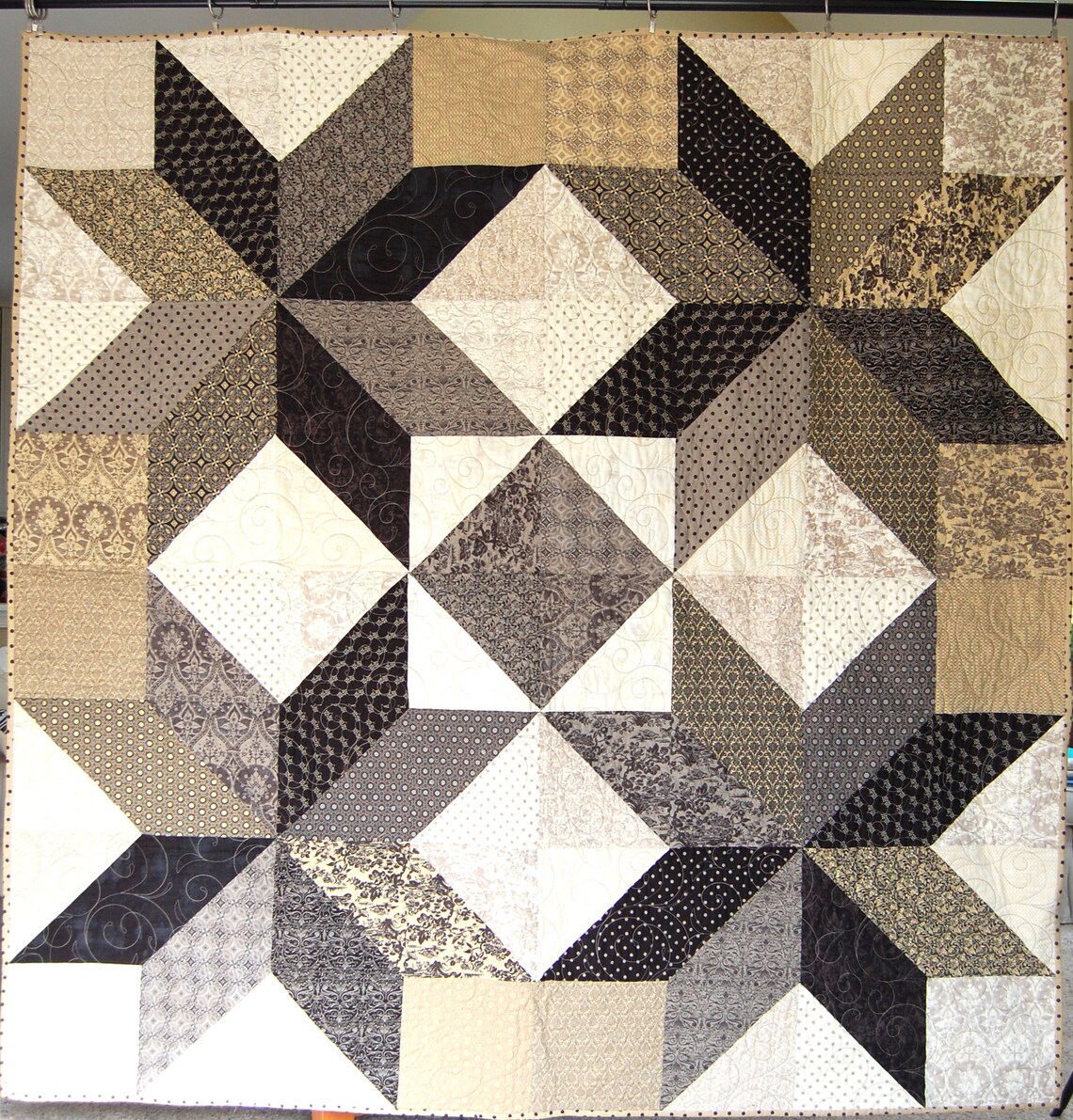 PDF Version Only Midnight Stars Quilt Pattern - Etsy