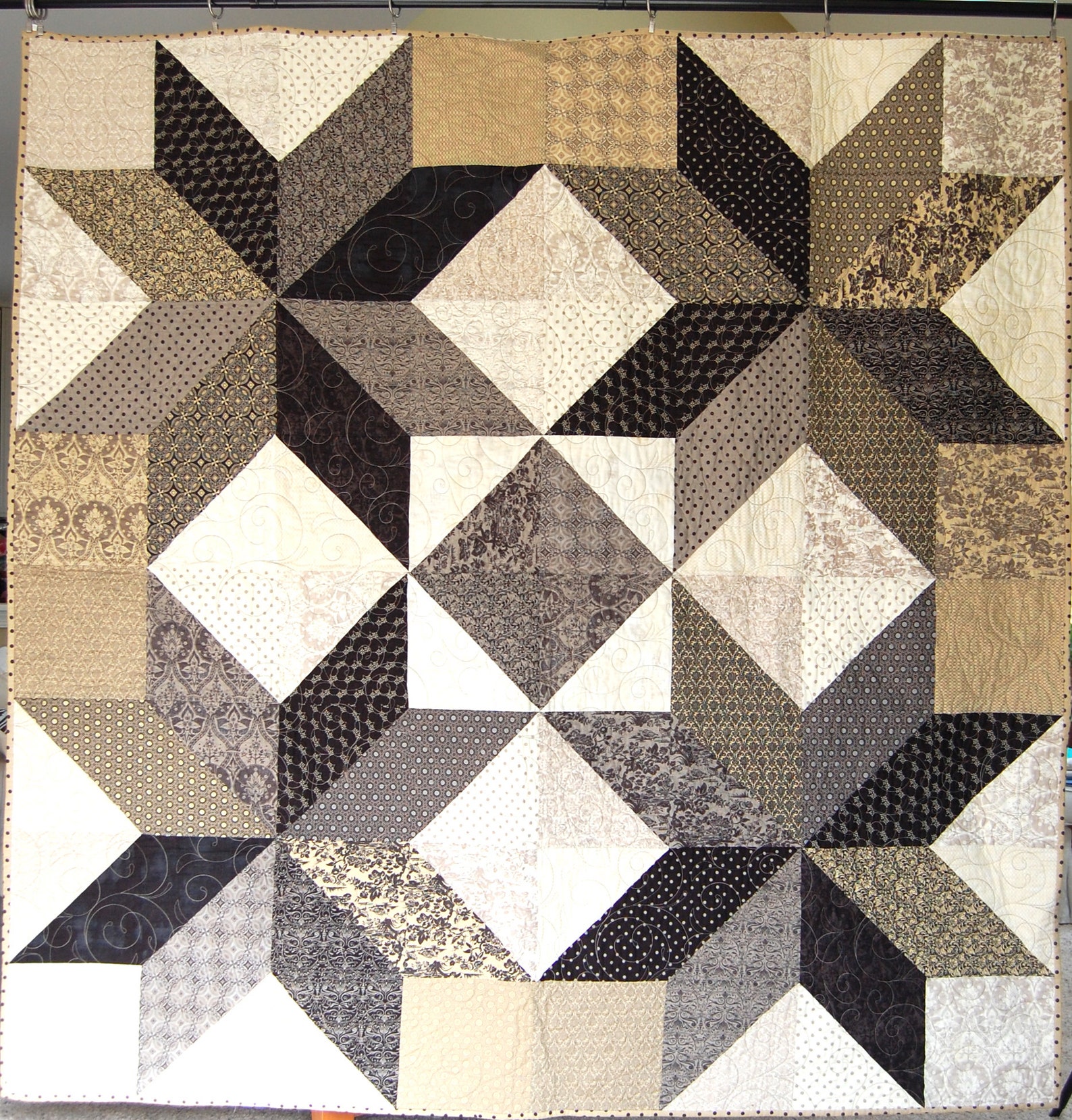 PDF Version Only Midnight Stars Quilt Pattern - Etsy