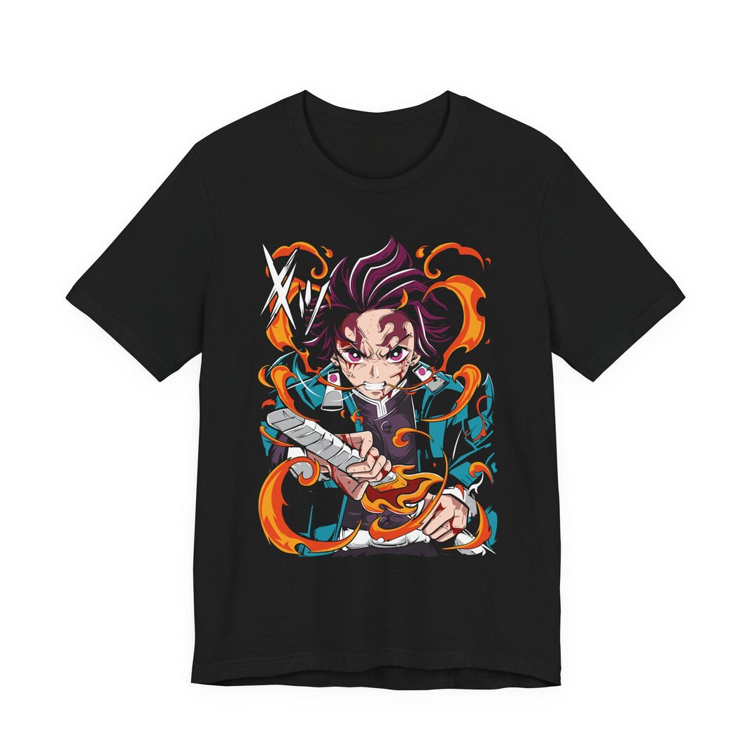 TEEZDAY 110 Anime Tee 100% Cotton | Vintage Manga Short-sleeve Unisex T ...