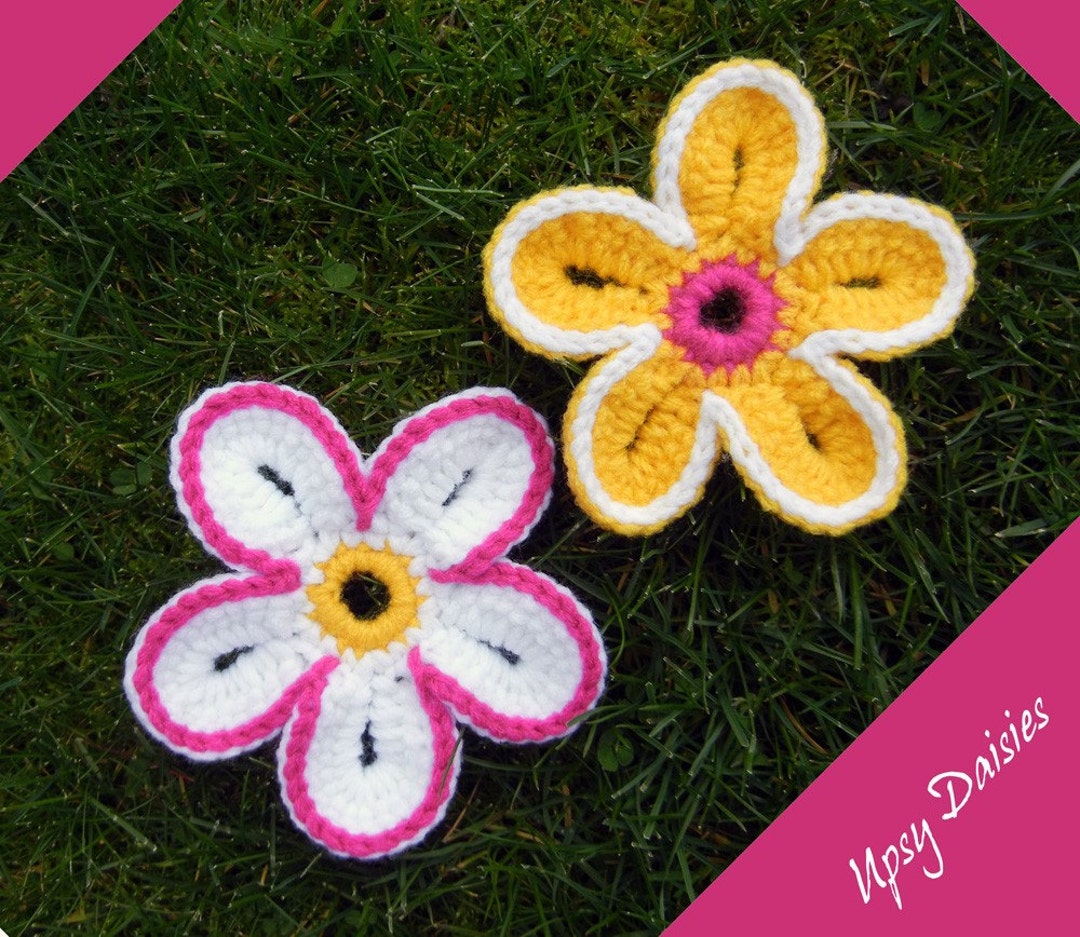 Crochet Pattern: Upsy Daisy - Etsy
