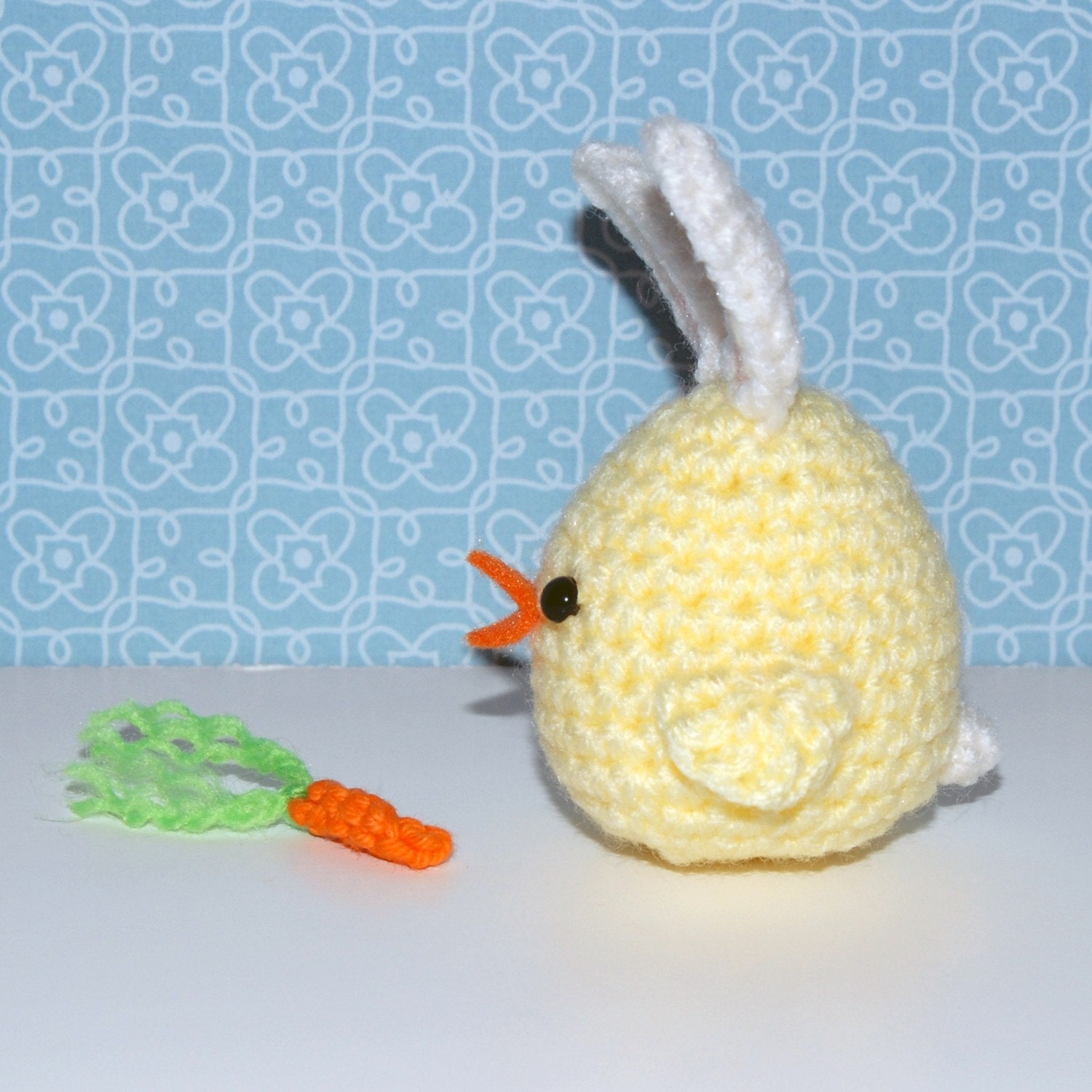 Crochet Pattern: Amigurumi Chick, Bunny Peep - Etsy