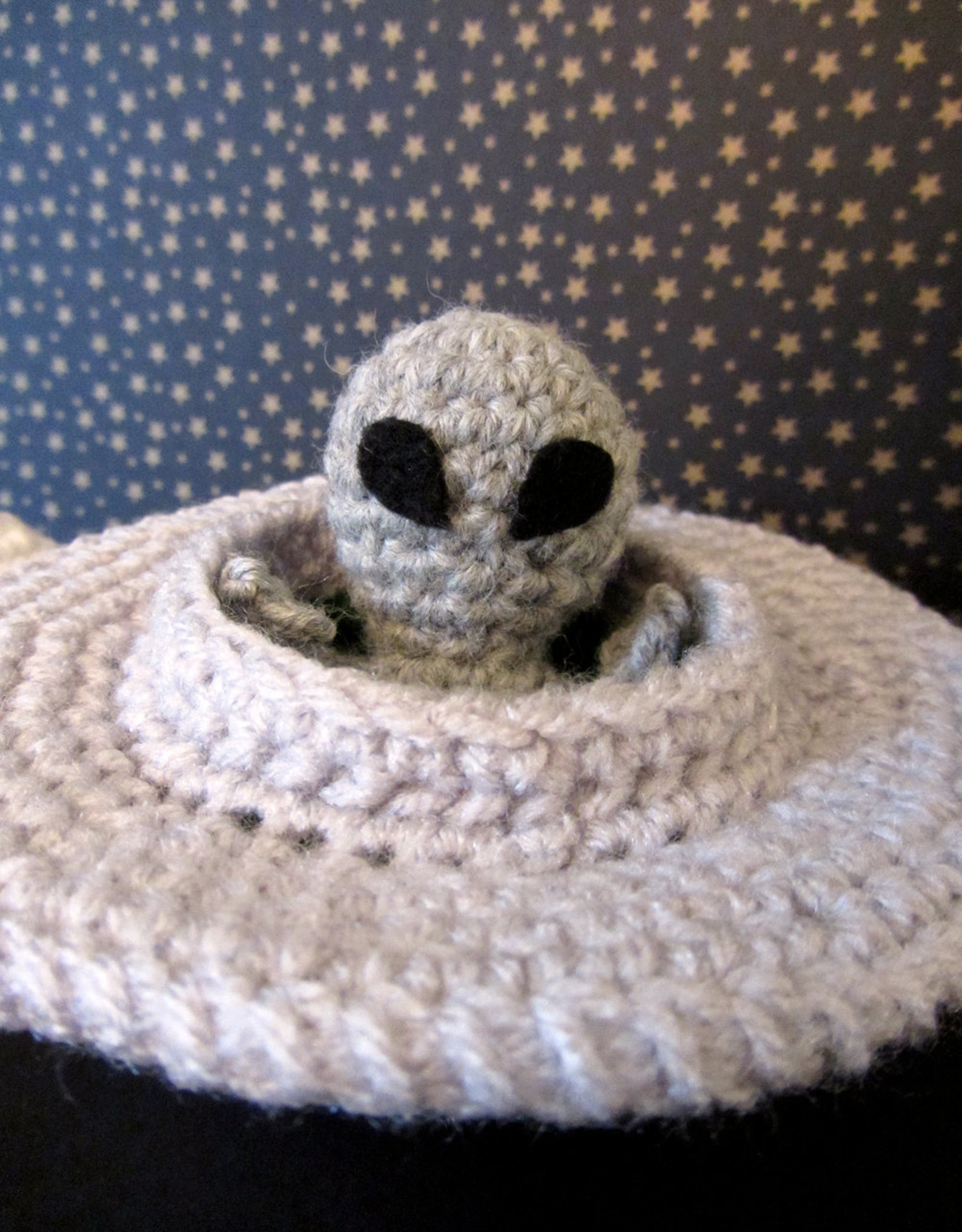 Crochet Pattern: Amigurumi UFO, Grayboy & Spacecraft - Etsy