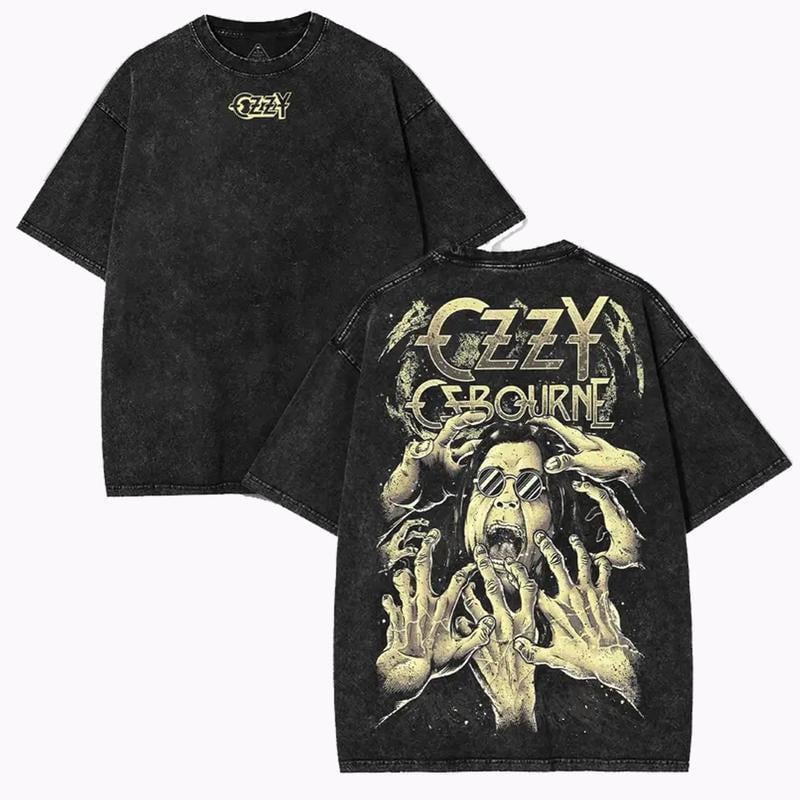 Vintage Rock T Shirt Ozzy - Etsy