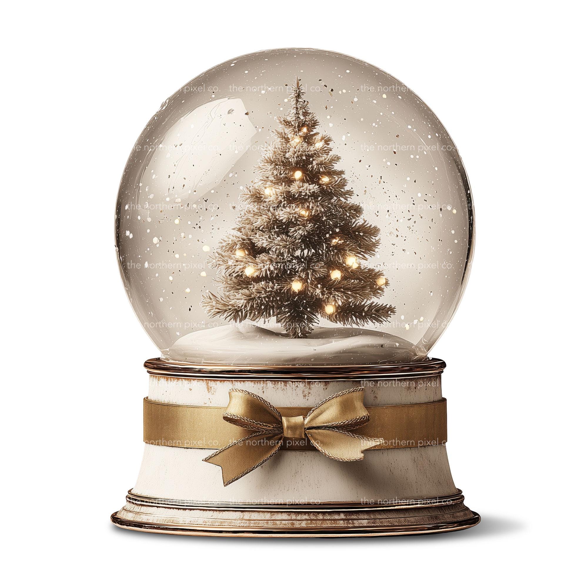 8 Christmas Christmas Tree Snow Globe Clipart, Christmas Snowglobe ...