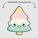 18 Pastel Kawaii Christmas Clipart, Cute Christmas Png, Printable ...