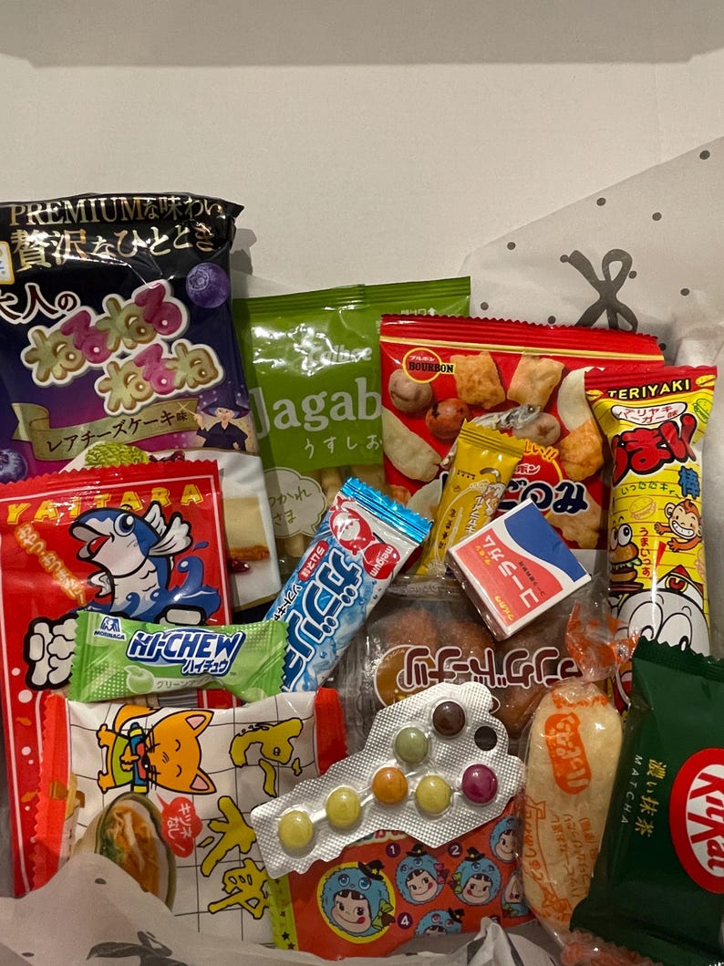 Japanese Snack Box: 15 Mystery Kawaii Treats - Etsy