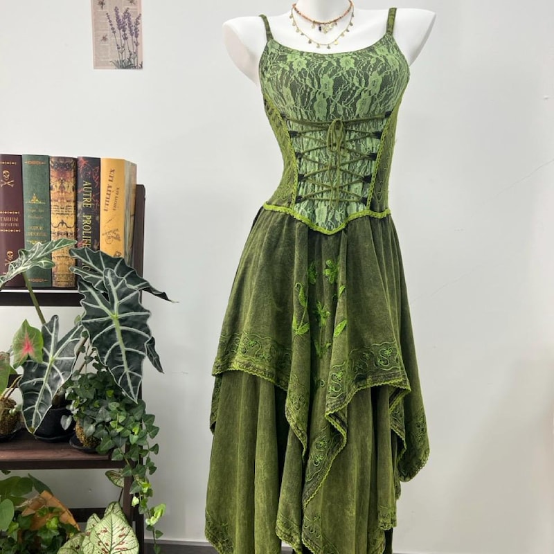 Boho Grunge Layered Dress - Etsy