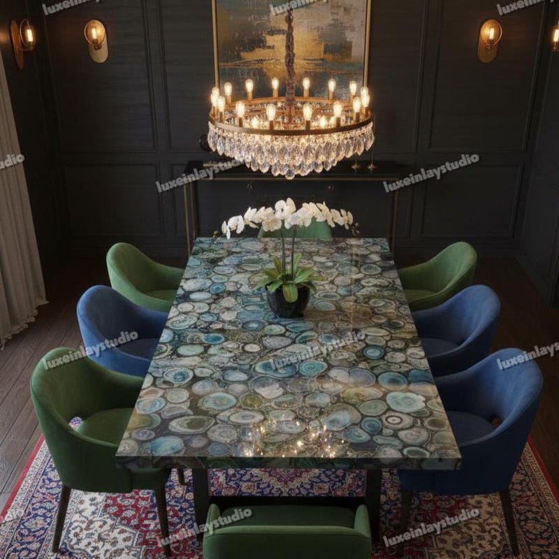 Geode Table Top - Etsy