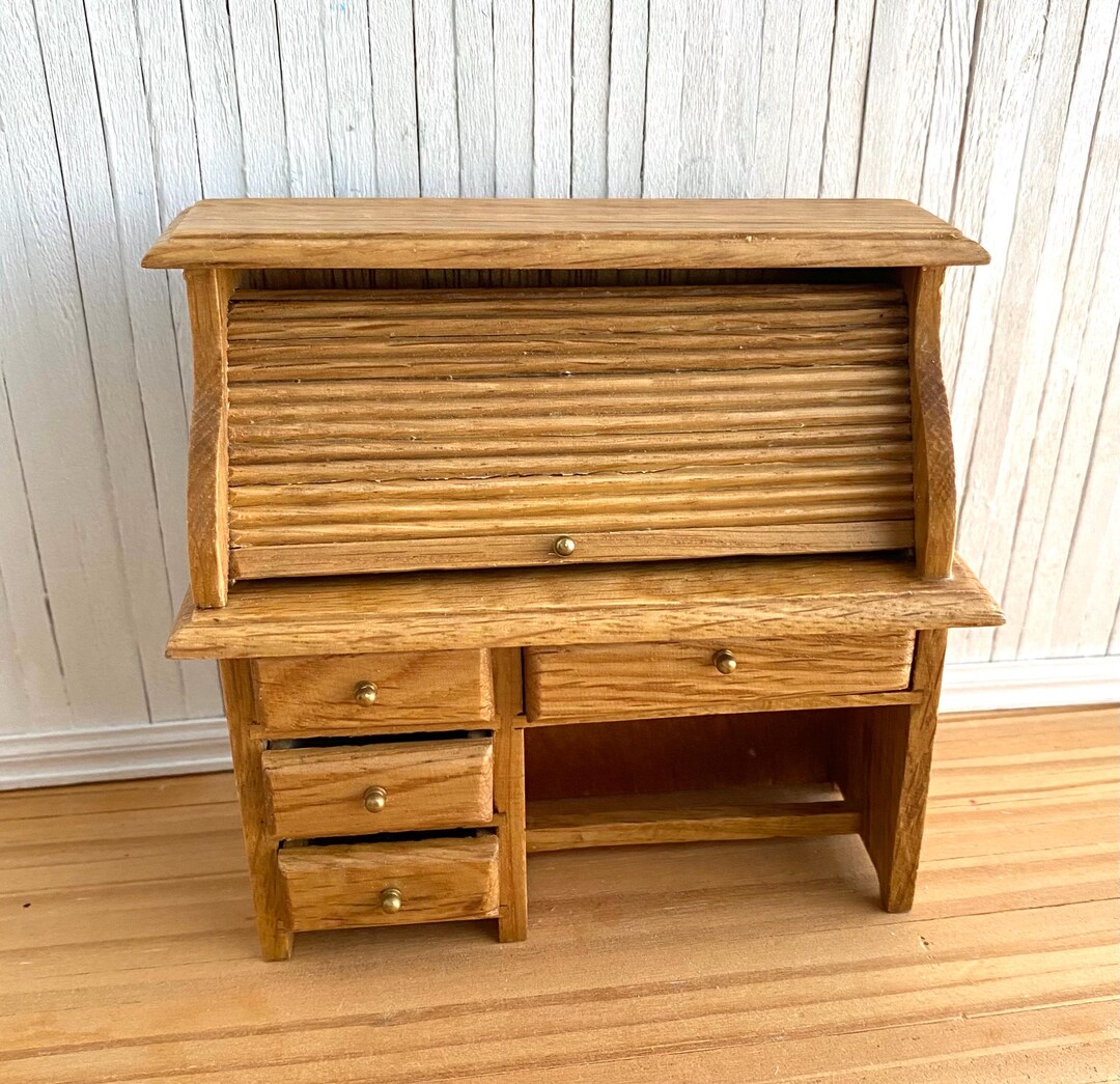 Miniature Roll Top Desk - Etsy