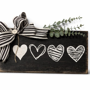 Handmade Valentine Wood Signs Rustic Farmhouse Decor - Etsy