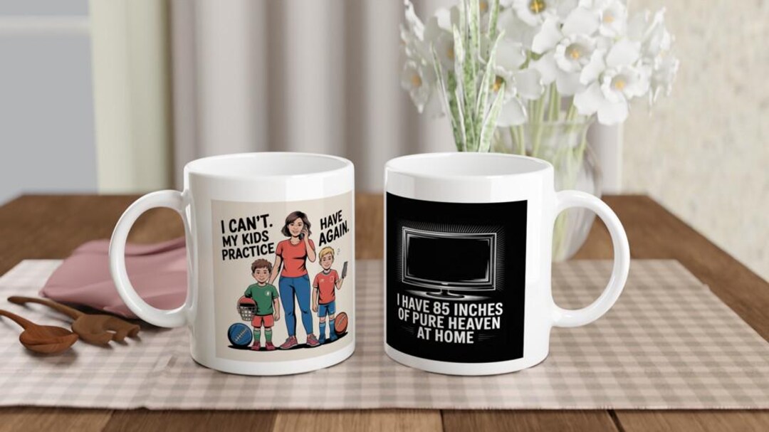 I Can't, My Kids Have Practice Again! Funny Sports Mom Ceramic Mug - Etsy