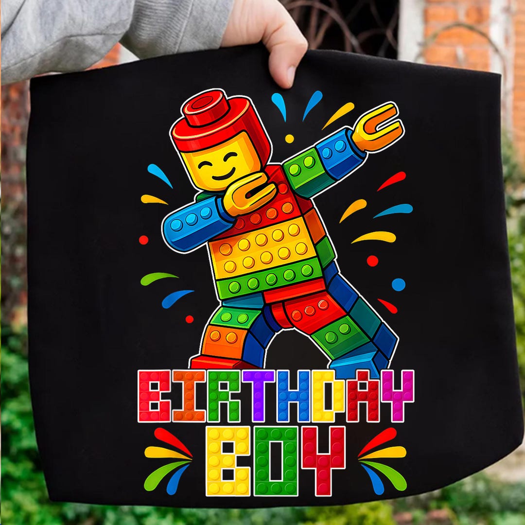 Building Blocks Bruh Birthday Brick Png, Building Block Birthday Png ...