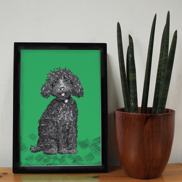 Labradoodle Print - Etsy