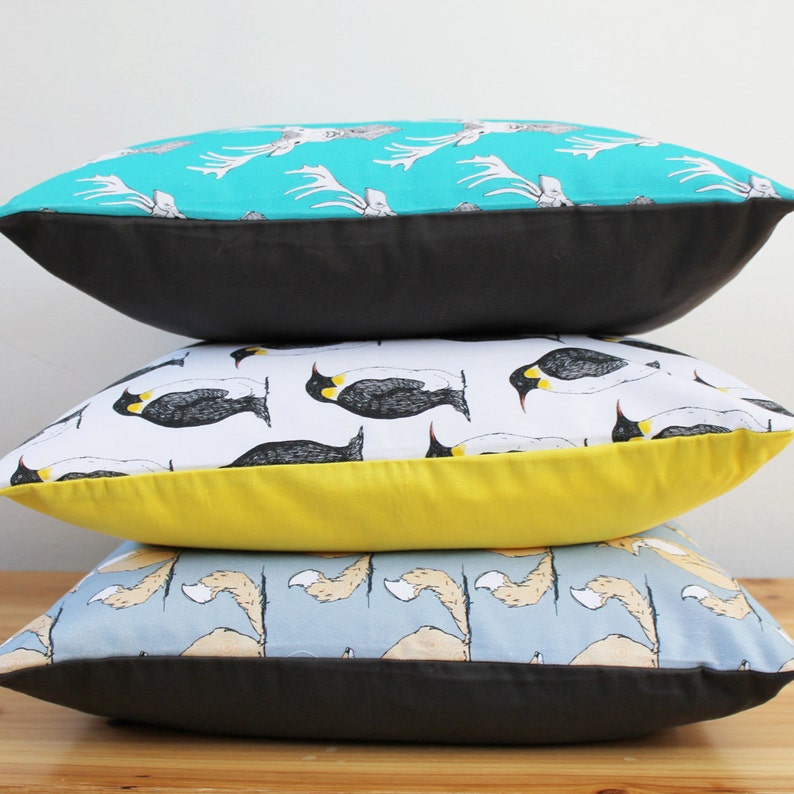 Penguin Handmade Cushion. - Etsy