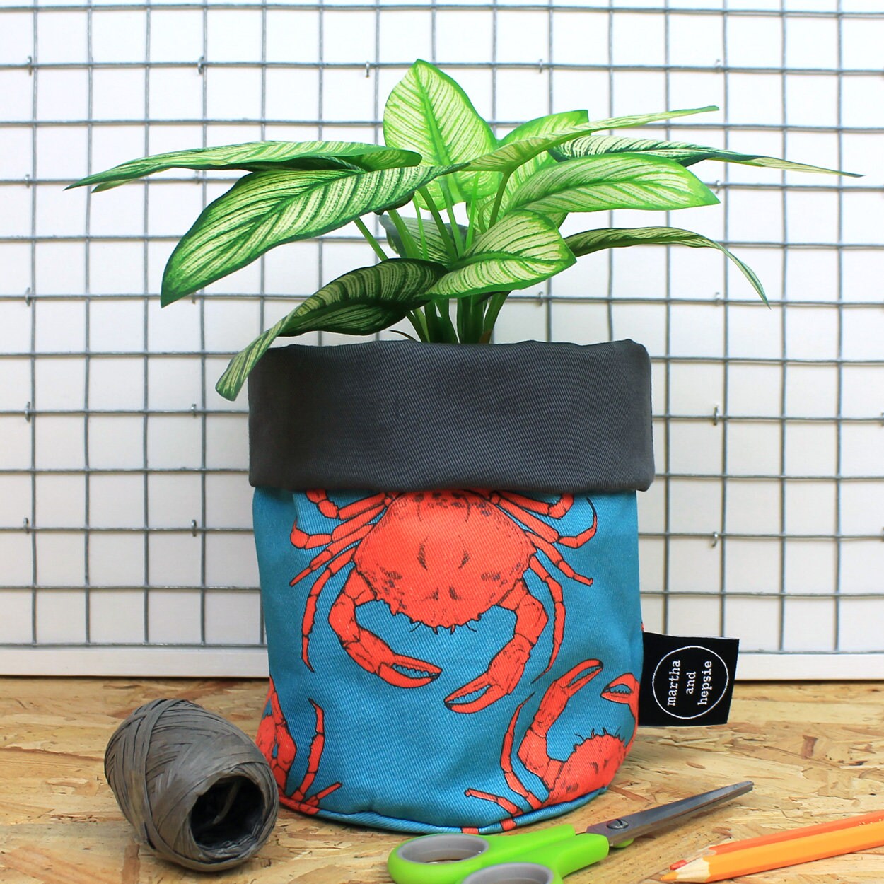 Crab Storage Basket - Storage Box - Bedroom Organiser - Etsy