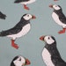 Puffin Upholstery Fabric Available by the Metre - Etsy