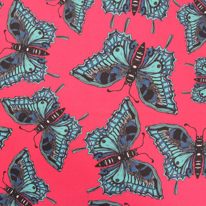 Butterfly Upholstery Fabric Available by the Metre. - Etsy