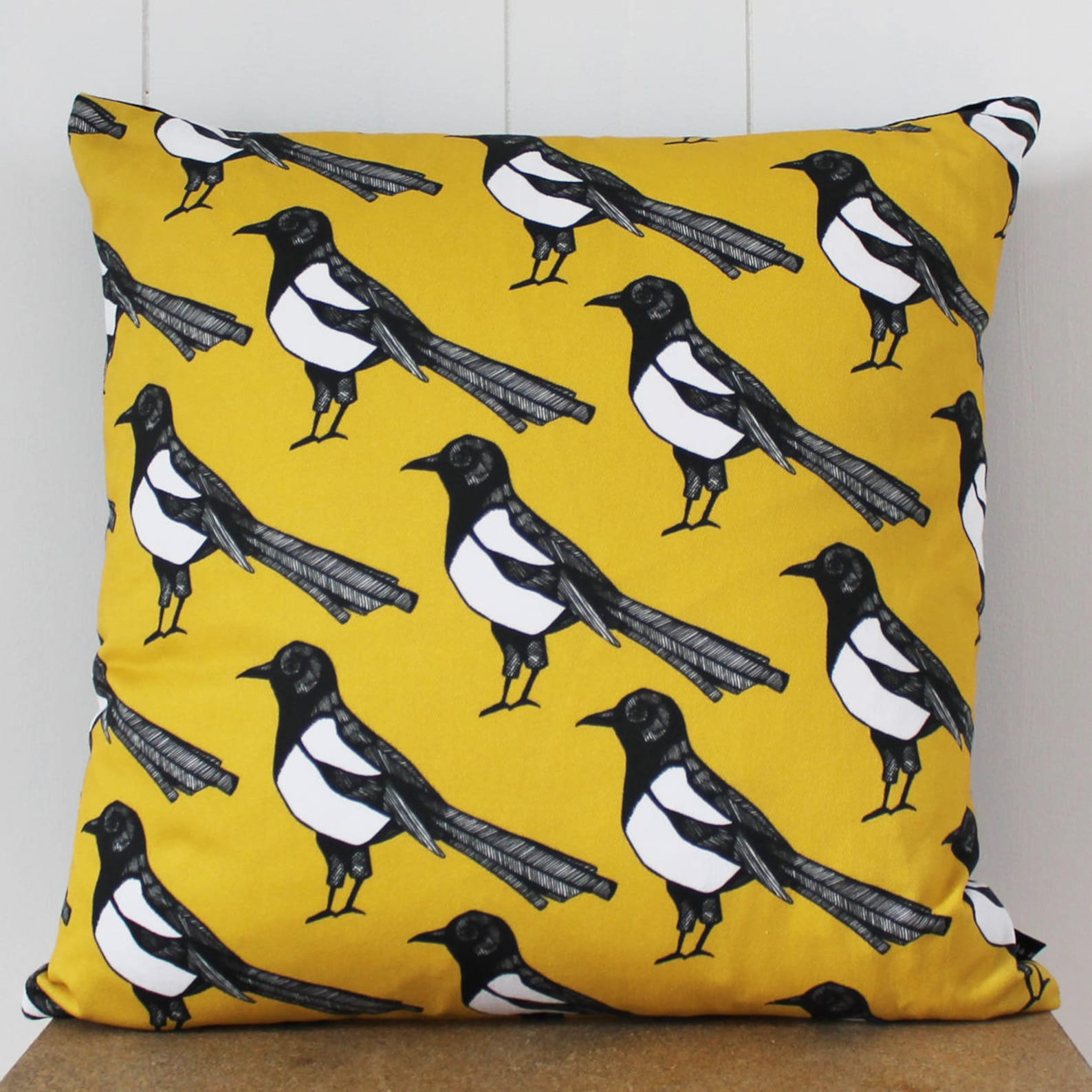 Yellow Magpie Upholstery Fabric Available by the Metre - Etsy