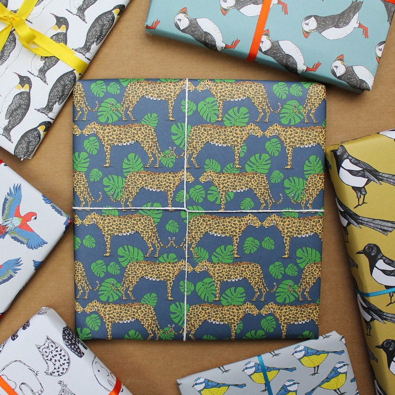 Wrapping Paper Set of Six Designs birthday Wrapping Paper | Etsy