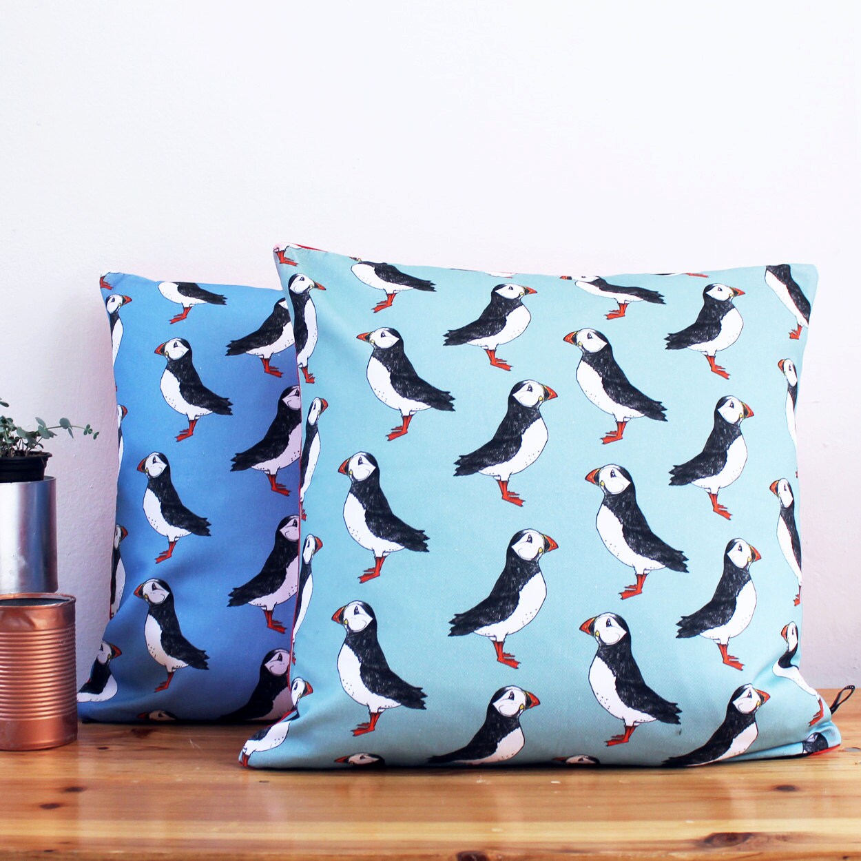 Puffin Upholstery Fabric Available by the Metre - Etsy UK